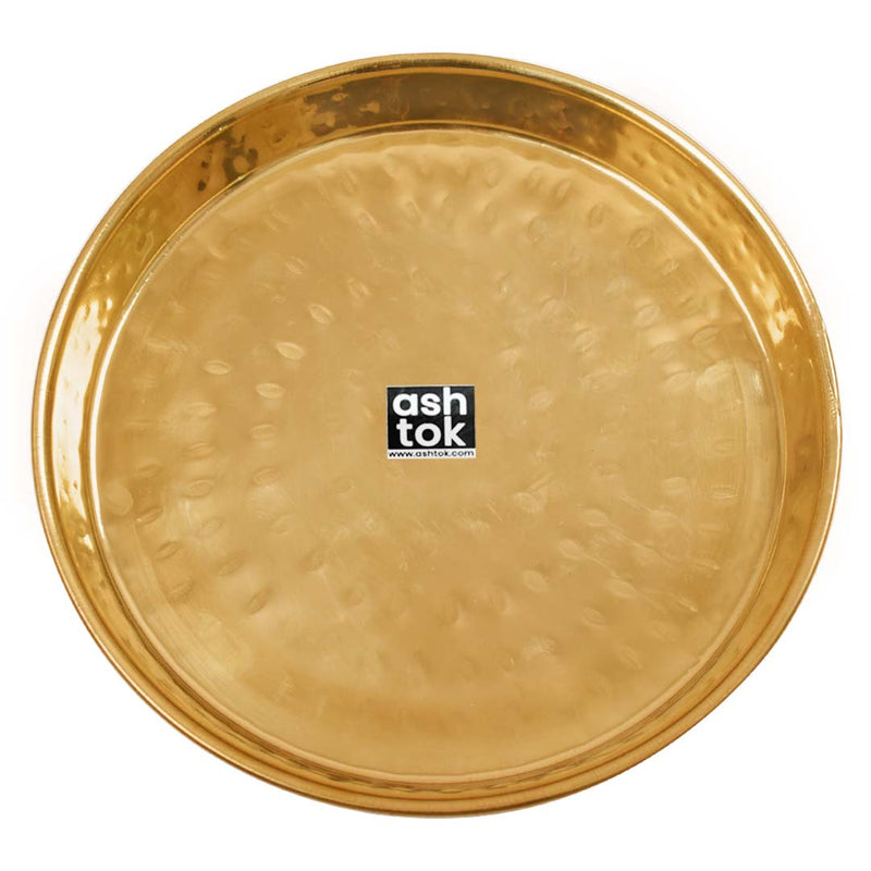 Kansa Bronze Plate For Dinner at Best Prices | Buy Kansa Thali Now – Ashtok